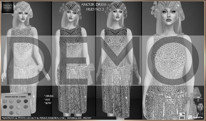 Second Life Marketplace Sas Demo Amour Dress Mb